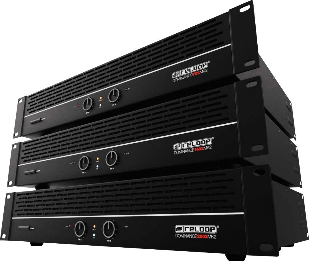 Buy Reloop Dominance 702 MK2 PA amplifier RMS power per channel (at 4 ...