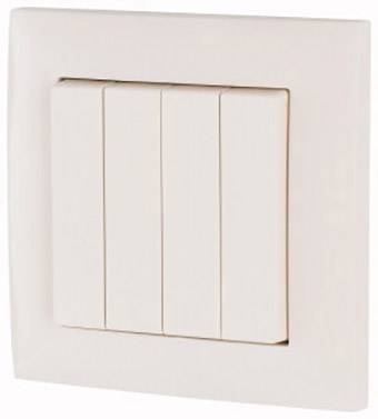 Buy CPAD-00/195 Eaton xComfort 4-channel Wall switch White | Conrad ...
