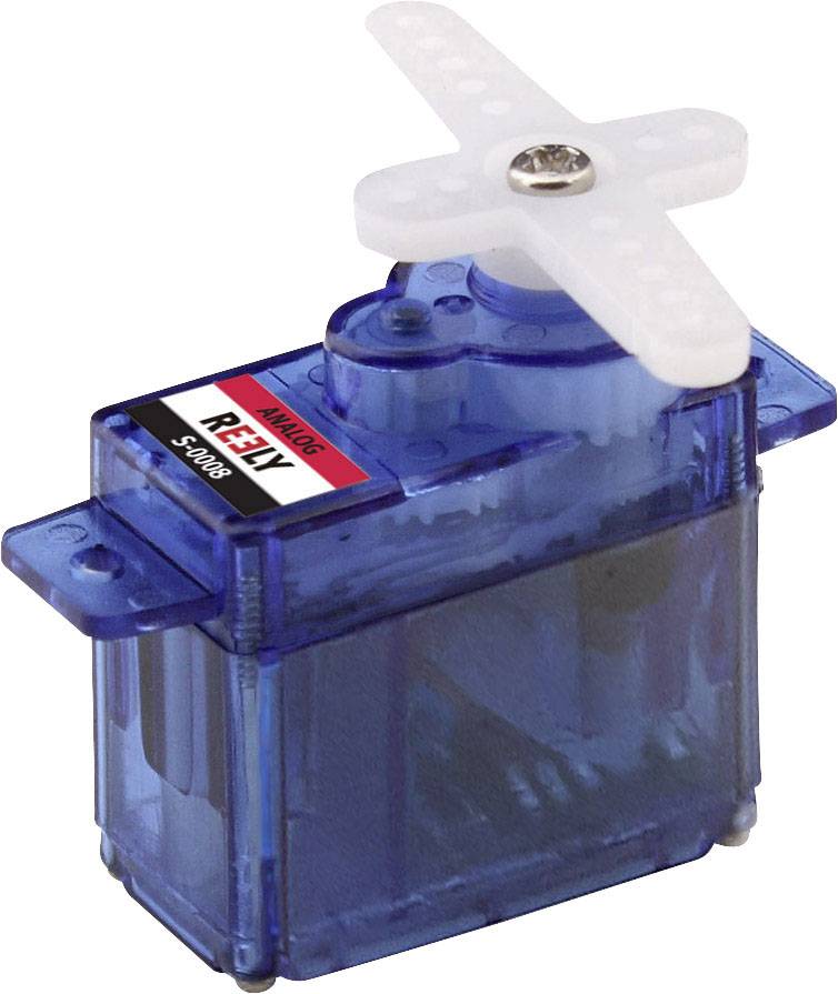 Buy Reely Mini servo Analogue servo Gear box material: Plastic ...