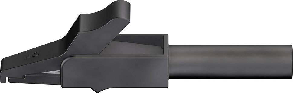 Buy Stäubli SAGK4-K Safety terminal CAT II Black | Conrad Electronic