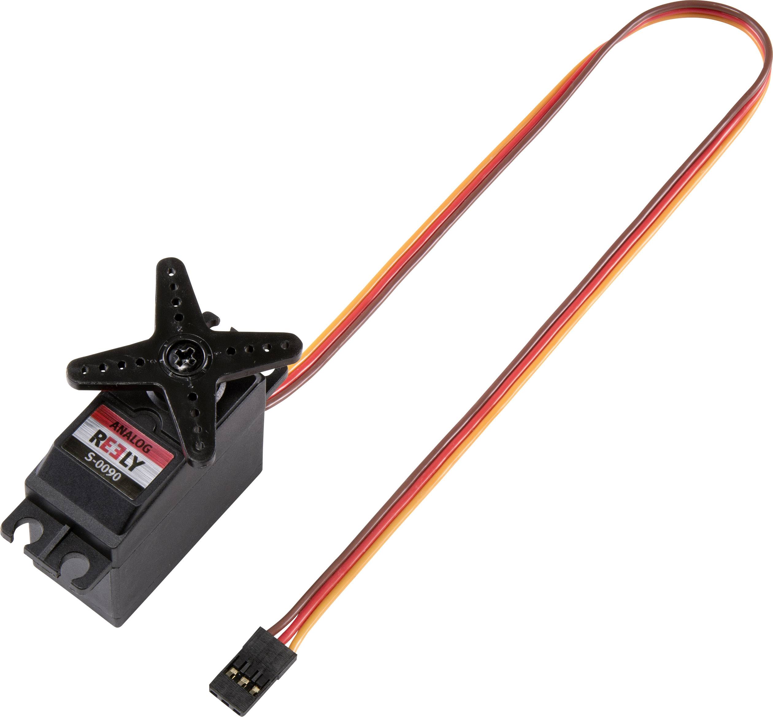 Buy Reely Standard servo CYS-S0090 Analogue servo Gear box material ...