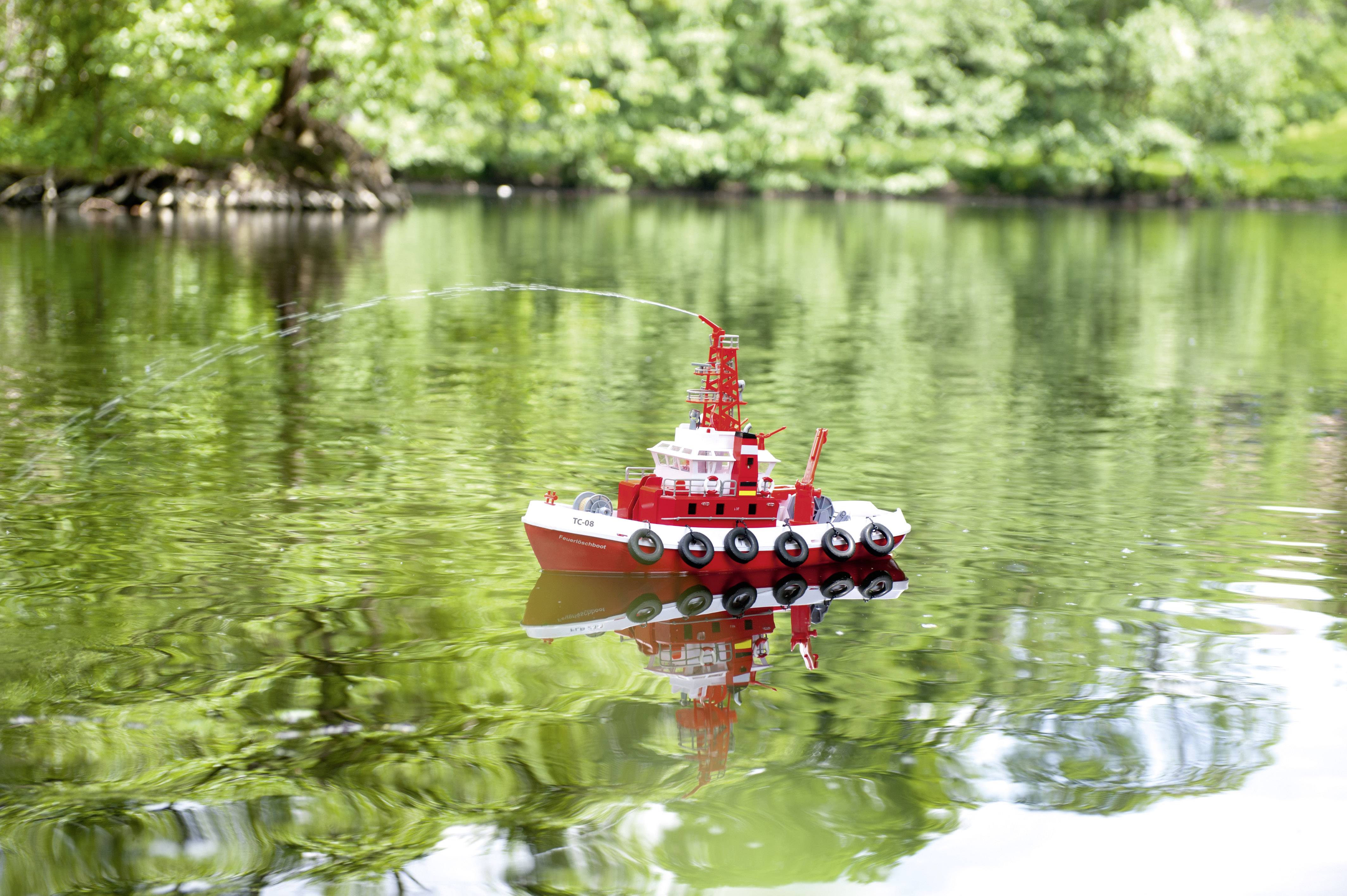 Buy Carson Modellsport RC-FIRE-FIGHTING BOAT TC-08 RC model speedboat ...