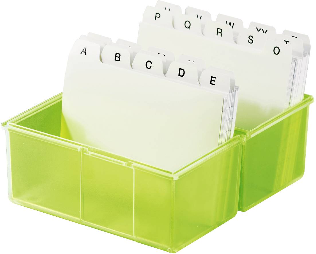 Buy HAN SIGNAL 976-70 Card index box Green No. of cards (max.): 400 ...