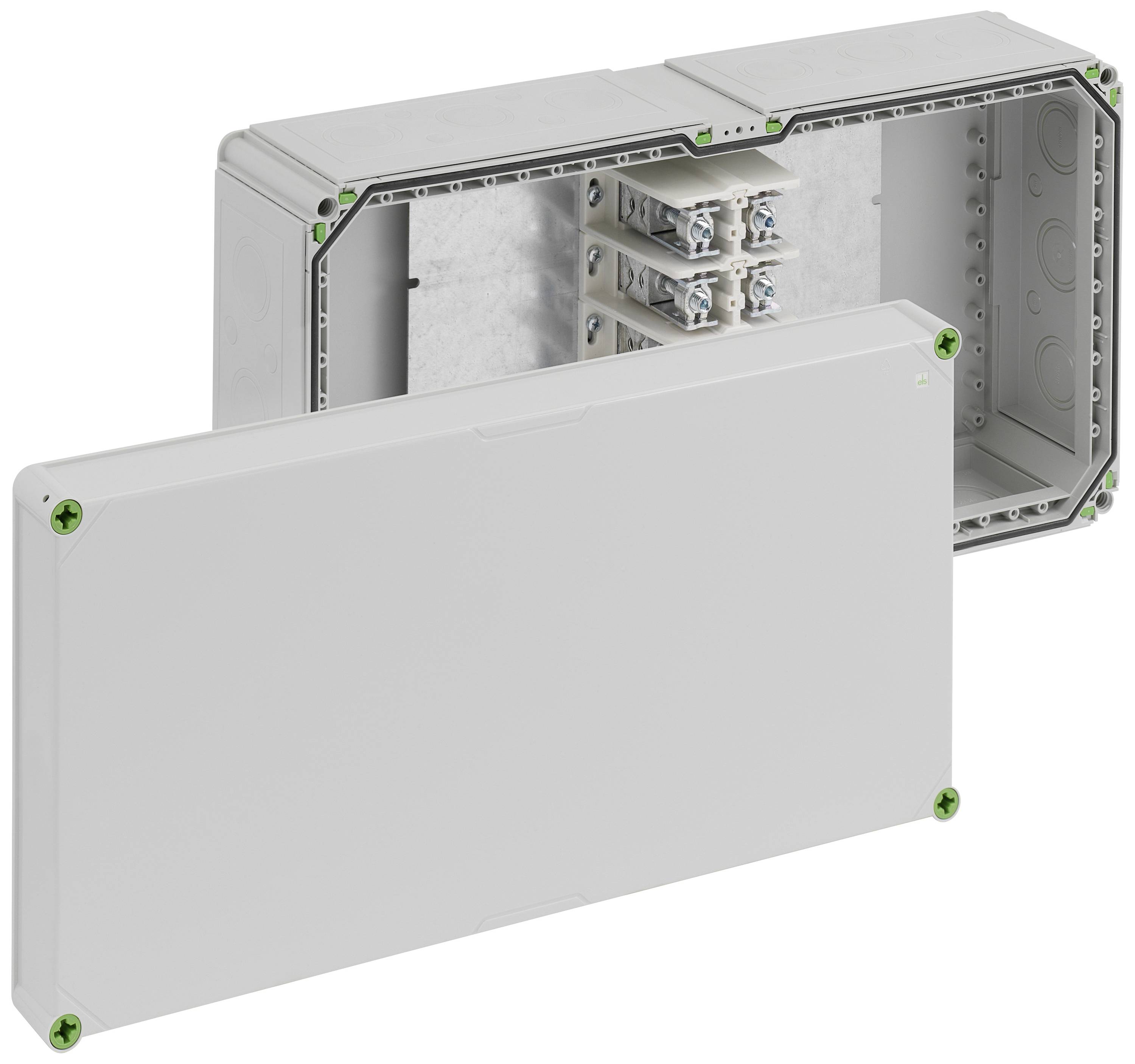 Spelsberg 49049101 Joint box (L x W x H) 320 x 640 x 179 mm Grey IP65 1 ...