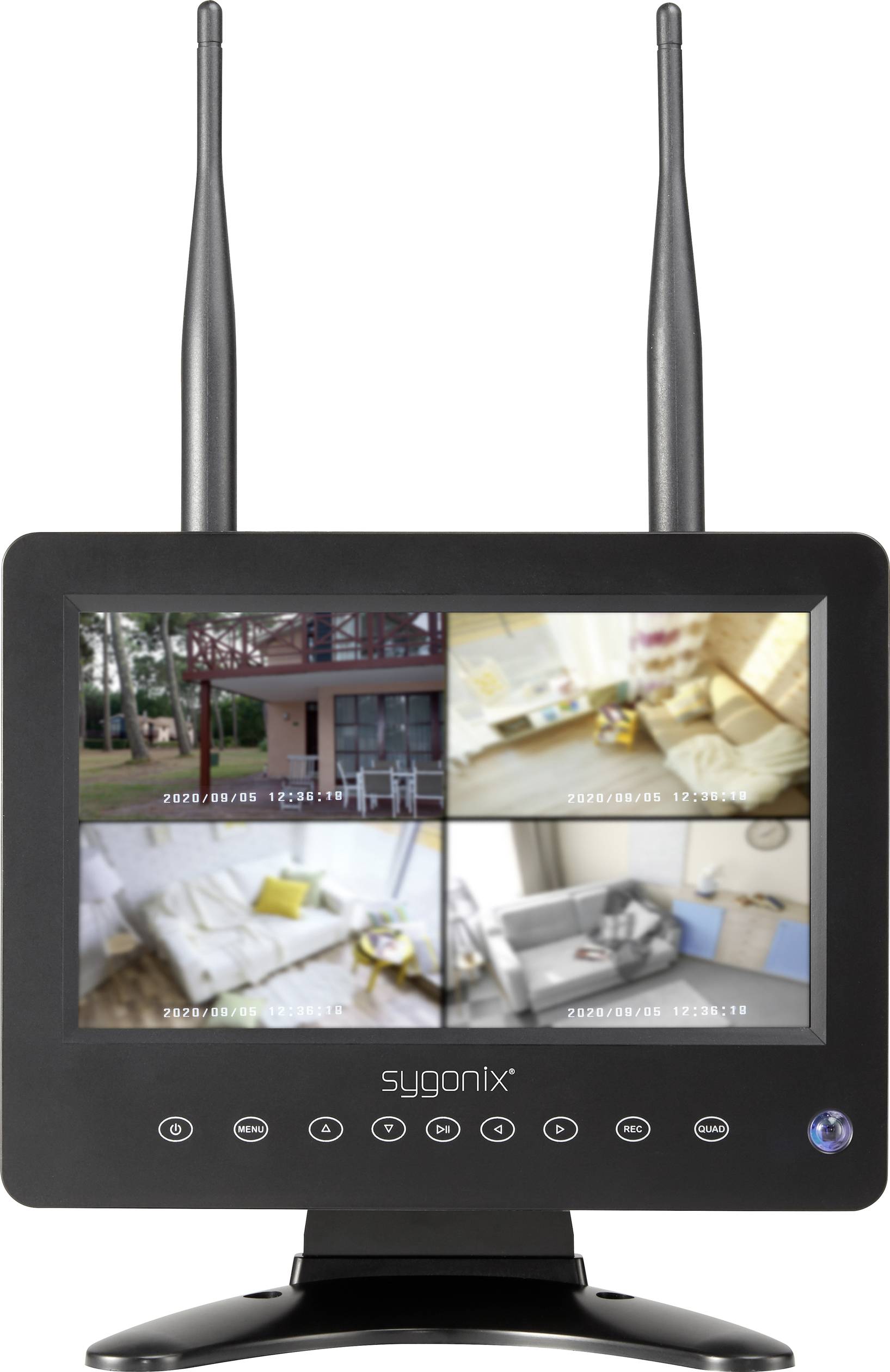 Buy Sygonix SY-4548736 RF-CCTV camera set 4-channel incl. 1 camera 1280 ...