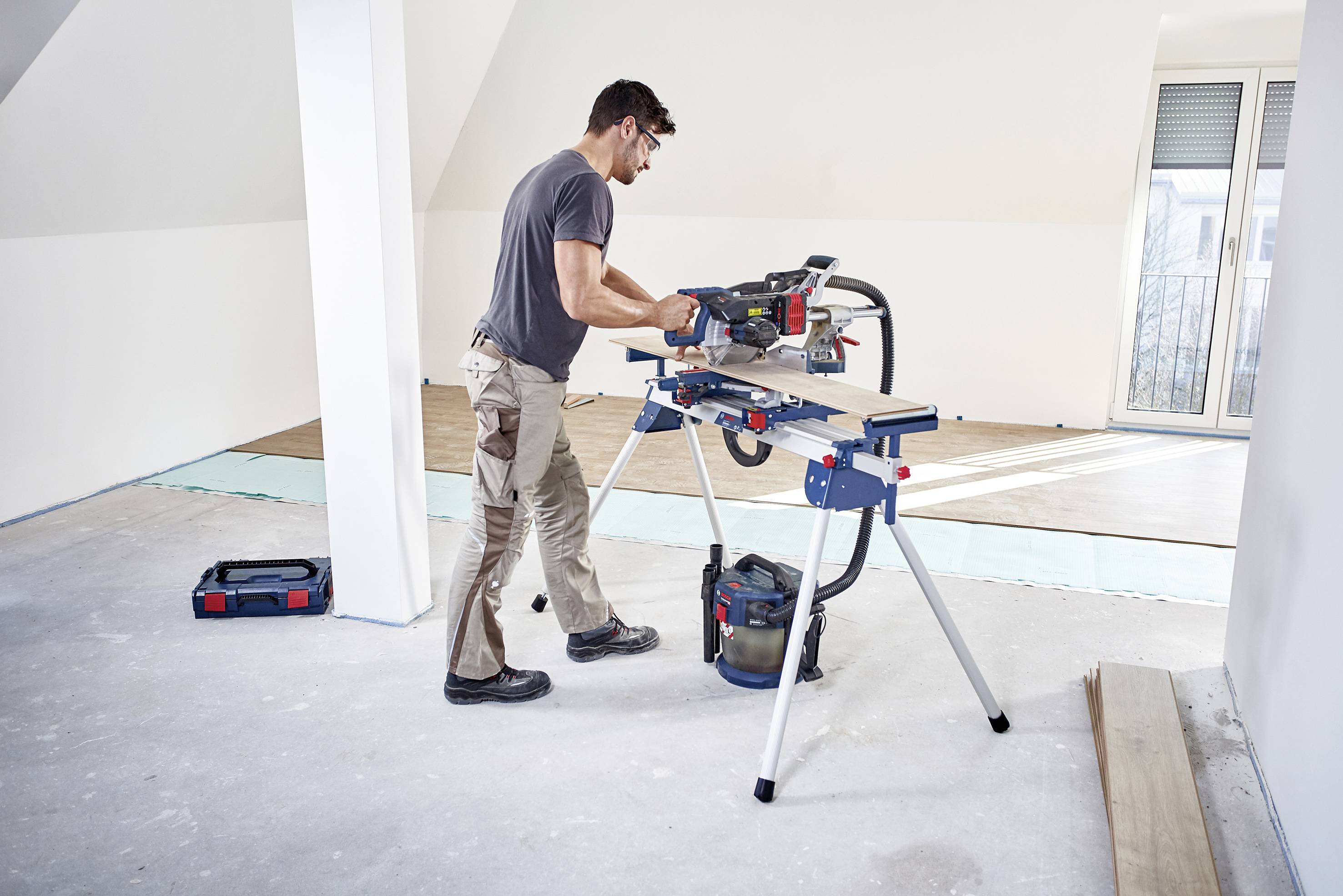 Bosch Professional Biturbo Gcm 18v 216 2xpc 5 5ah Gal1880 Cv