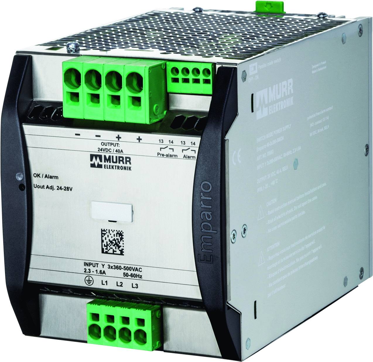 Buy Murrelektronik 85693 Rail mounted PSU (DIN) 28 V DC 48 A No. of ...