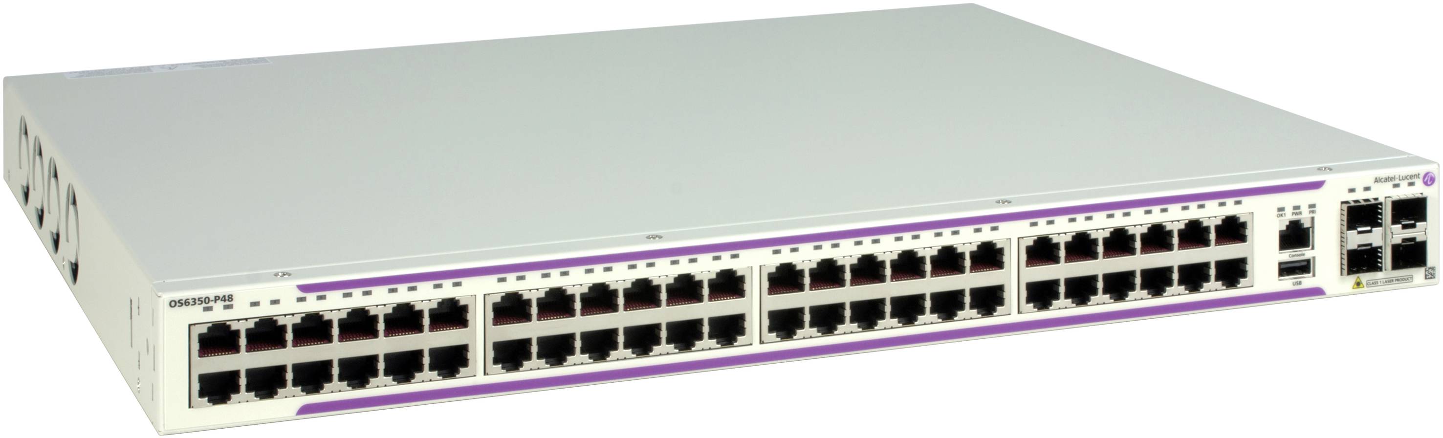 Alcatel-Lucent Enterprise OS6350-P48 Network switch 48 ports 100 GBit/s ...