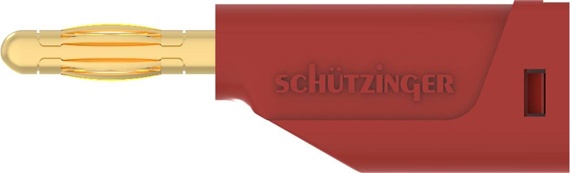 Buy Schützinger DI FK 15 L Au / 1 / RT Spring-loaded plug Red 1 pc(s ...