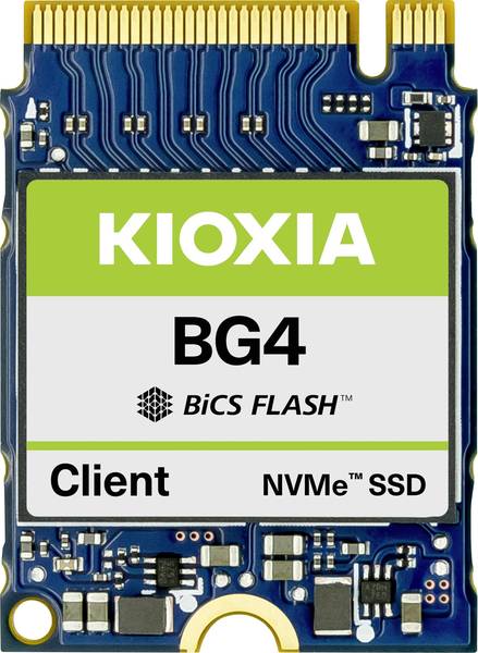 Kioxia BG4 256 GB Internal M.2 PCIe NVMe SSD 2230 M.2 NVMe PCIe 3.0 x4 ...