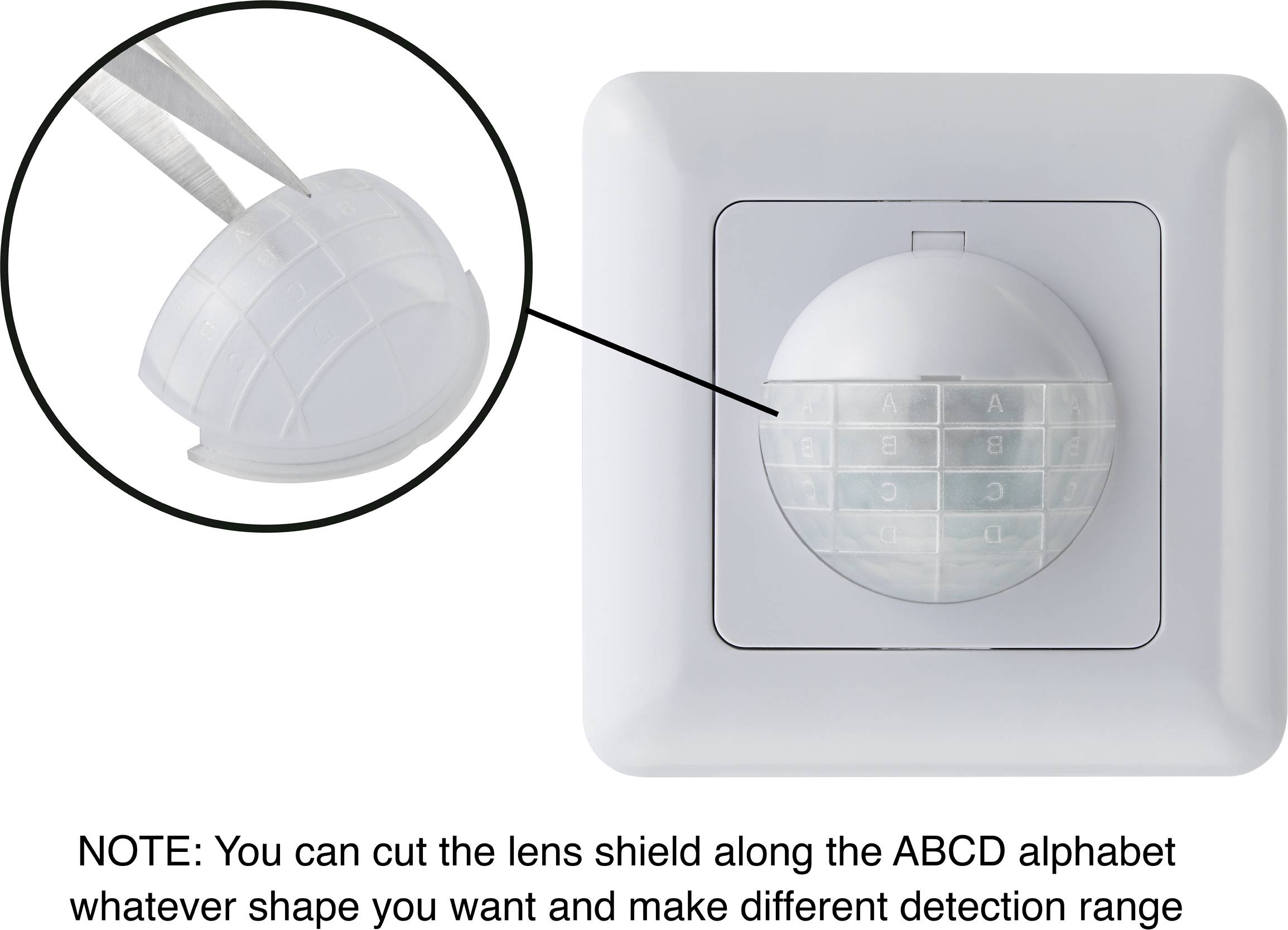 Buy Sygonix SY-4755362 Wall, Flush mount PIR motion detector 190 ...