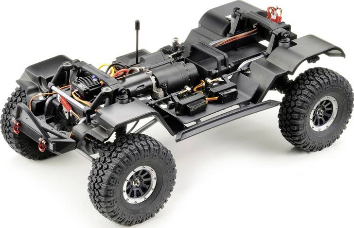 Buy Absima CR3.4 Chassis Brushed 1:10 RC model car for beginners ...