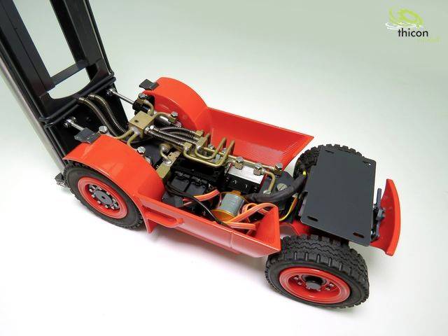 Buy Thicon Models 58200 Gabelstapler Linde H40D 1:14 RC scale model Kit | Conrad Electronic