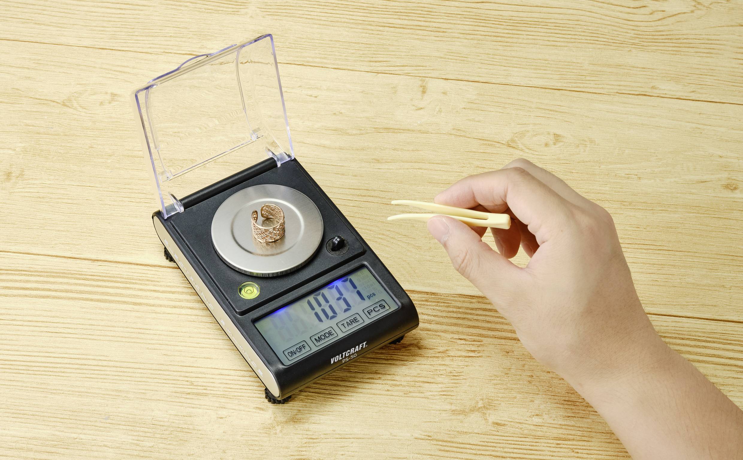 Buy VOLTCRAFT PS-50 Precision scales Weight range 50 g Readability 0. ...