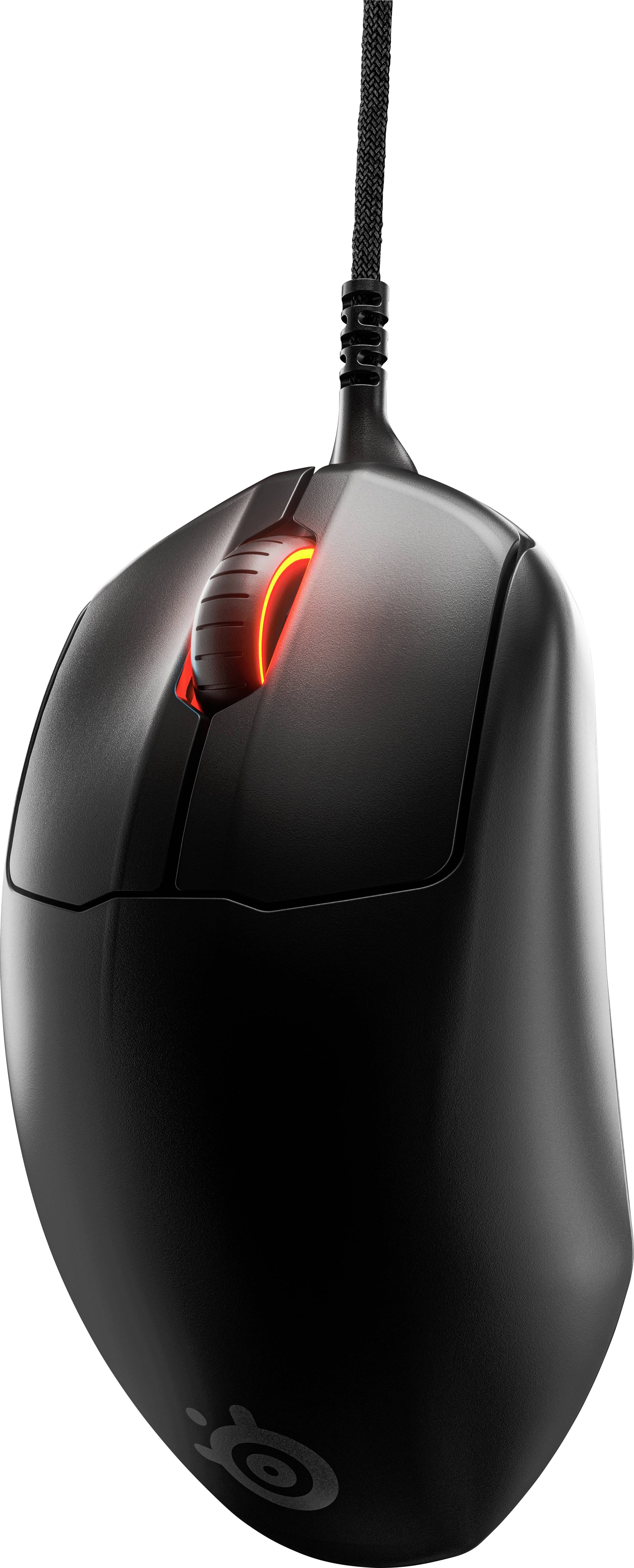 Steelseries Prime+ Gaming mouse USB Optical Black 6 Buttons Backlit ...