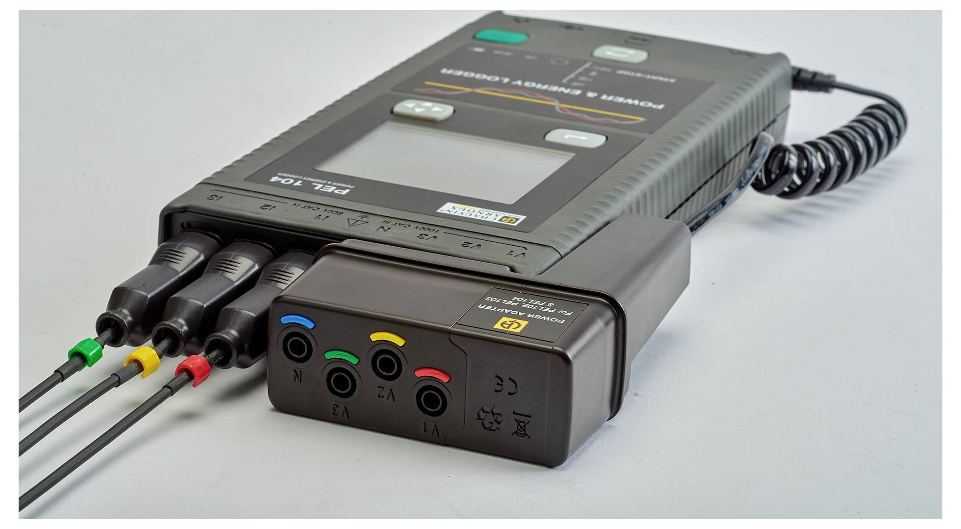 Chauvin Arnoux PEL 104 + C.A 1510 Network diagnostics 3-phase Data ...