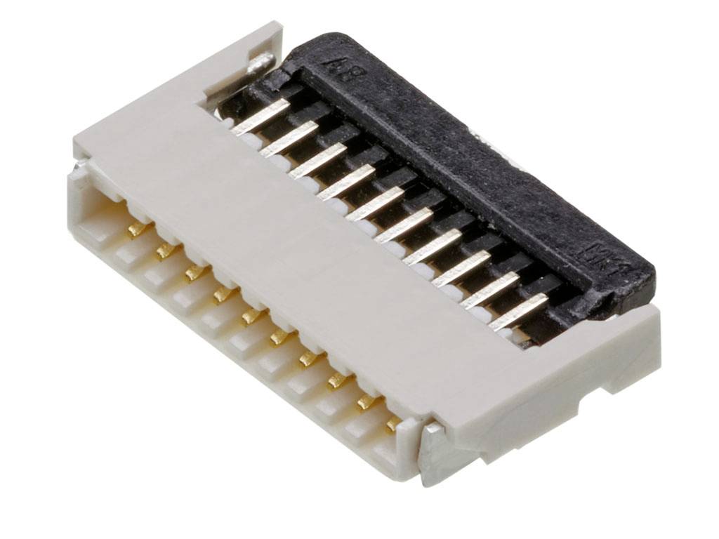 Buy Molex FFC/FPC connector Total number of pins 10 Contact spacing: 0. ...