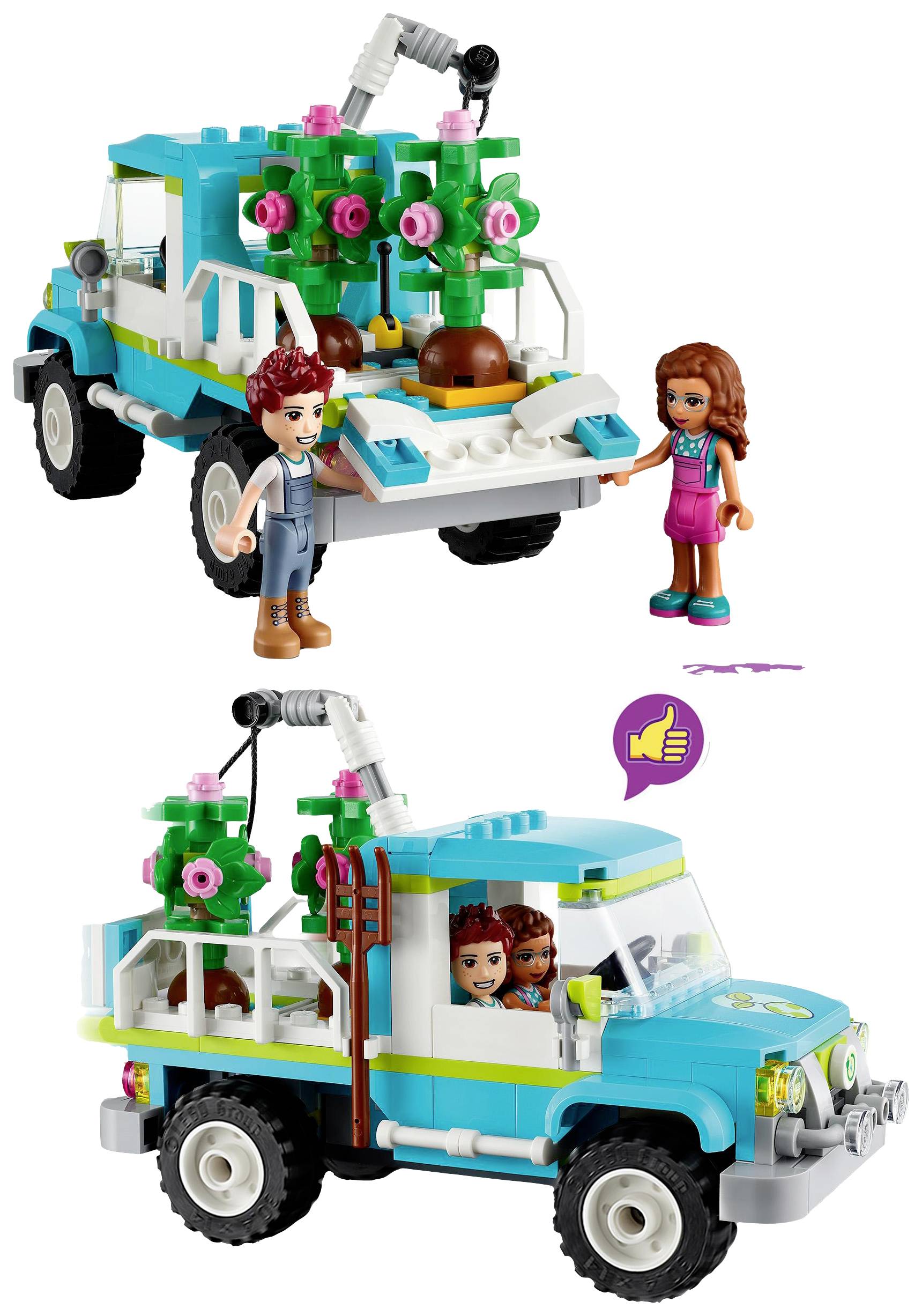 41707 LEGO® FRIENDS Tree planting vehicle | Conrad.com