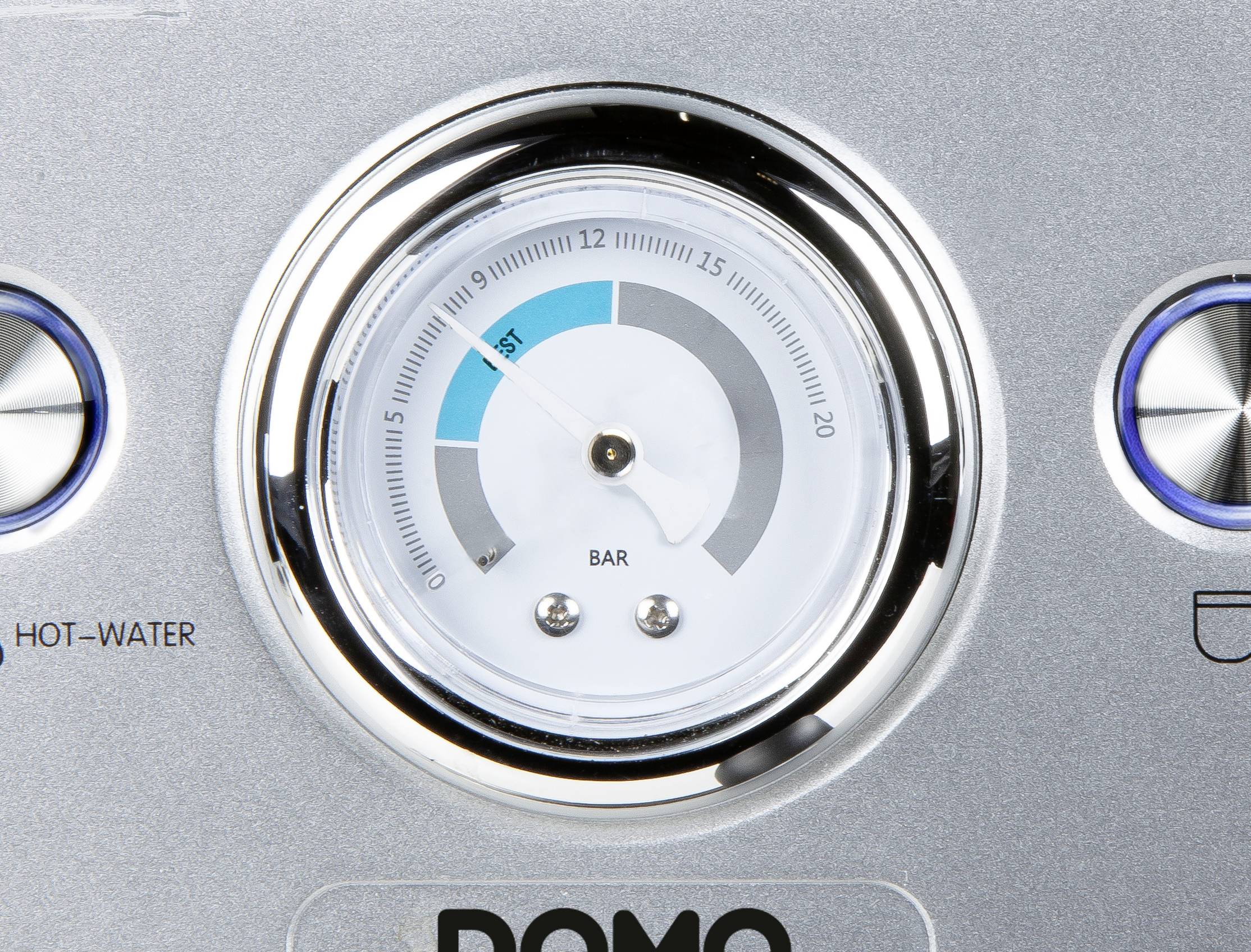 Buy DOMO DO725K Espresso machine with sump filter holder Silver ...