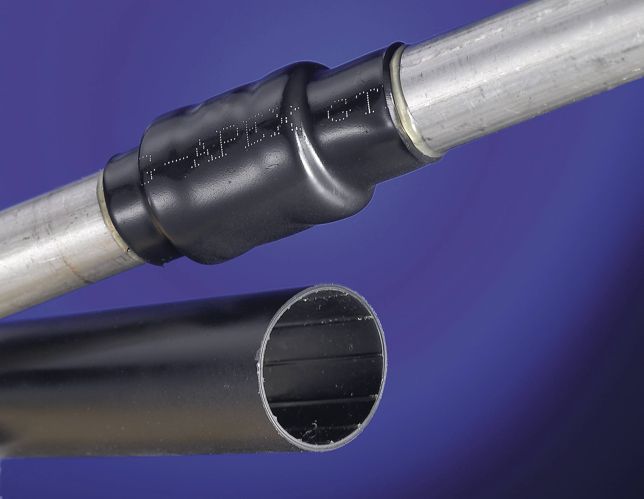 TRU COMPONENTS TC-9996008 Heatshrink + adhesive Black 75 mm 22 mm ...