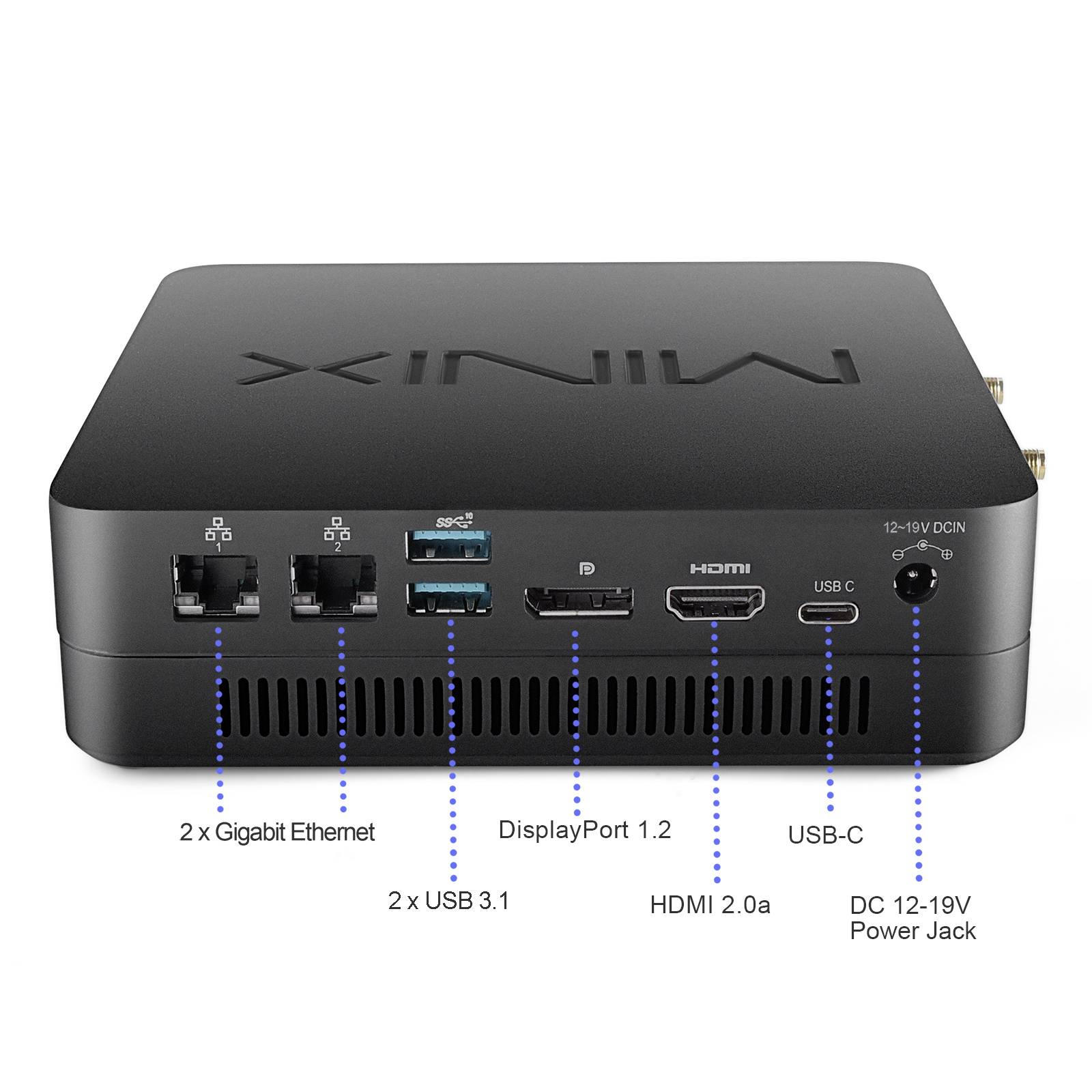 Minix Mini PC NGC-5 () Intel® Core™ i5 i5-8279U 8 GB RAM 256 GB SSD Win ...