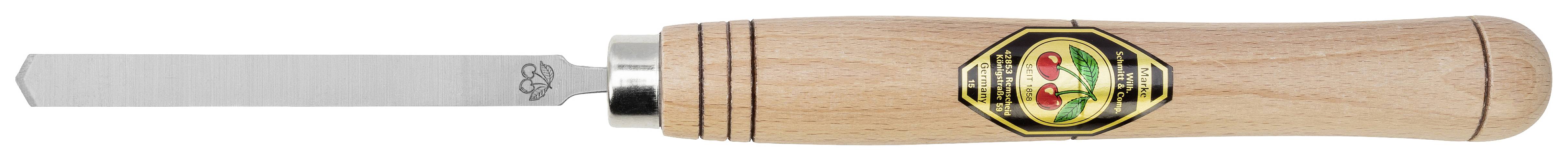 Buy Woodturning chisel 12mm short/pointed with handle Kirschen 1634012 ...