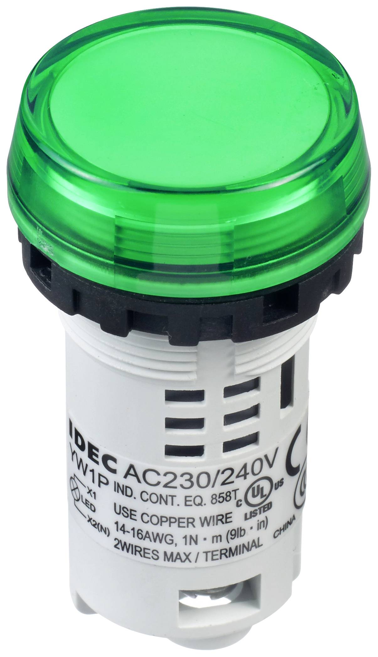 Buy Idec IDEC Indicator light White/green 230 V 1 pc(s) | Conrad Electronic