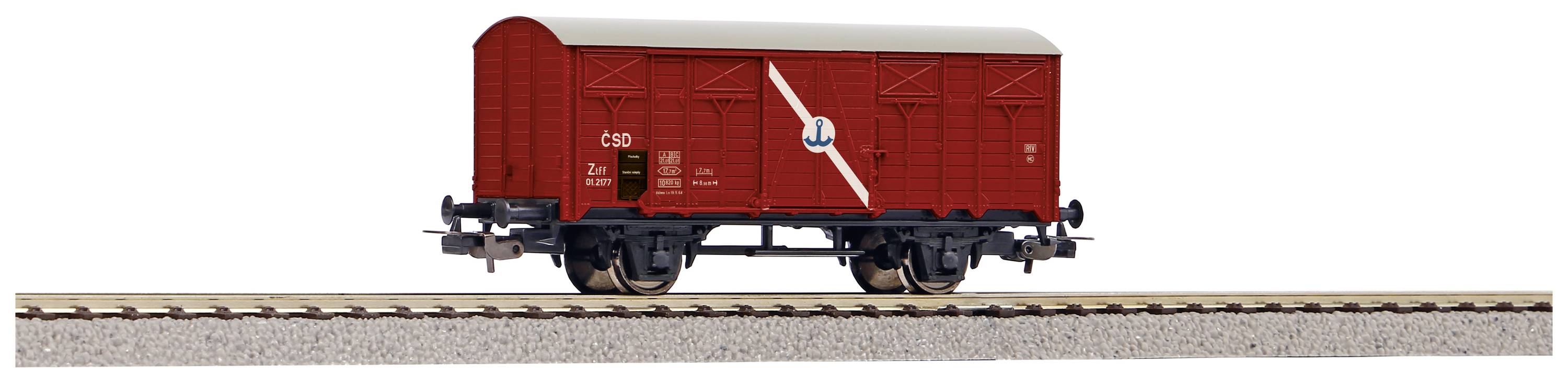 Buy Piko H0 97160 H0 covered goods wagon of the CSD | Conrad Electronic