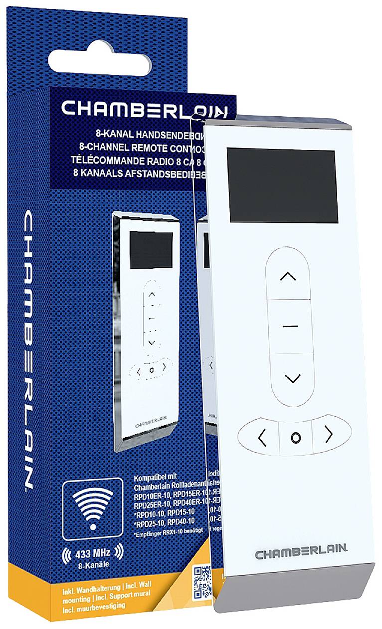 Buy Chamberlain RTX8P-10 8-channel Remote control 433 MHz | Conrad ...