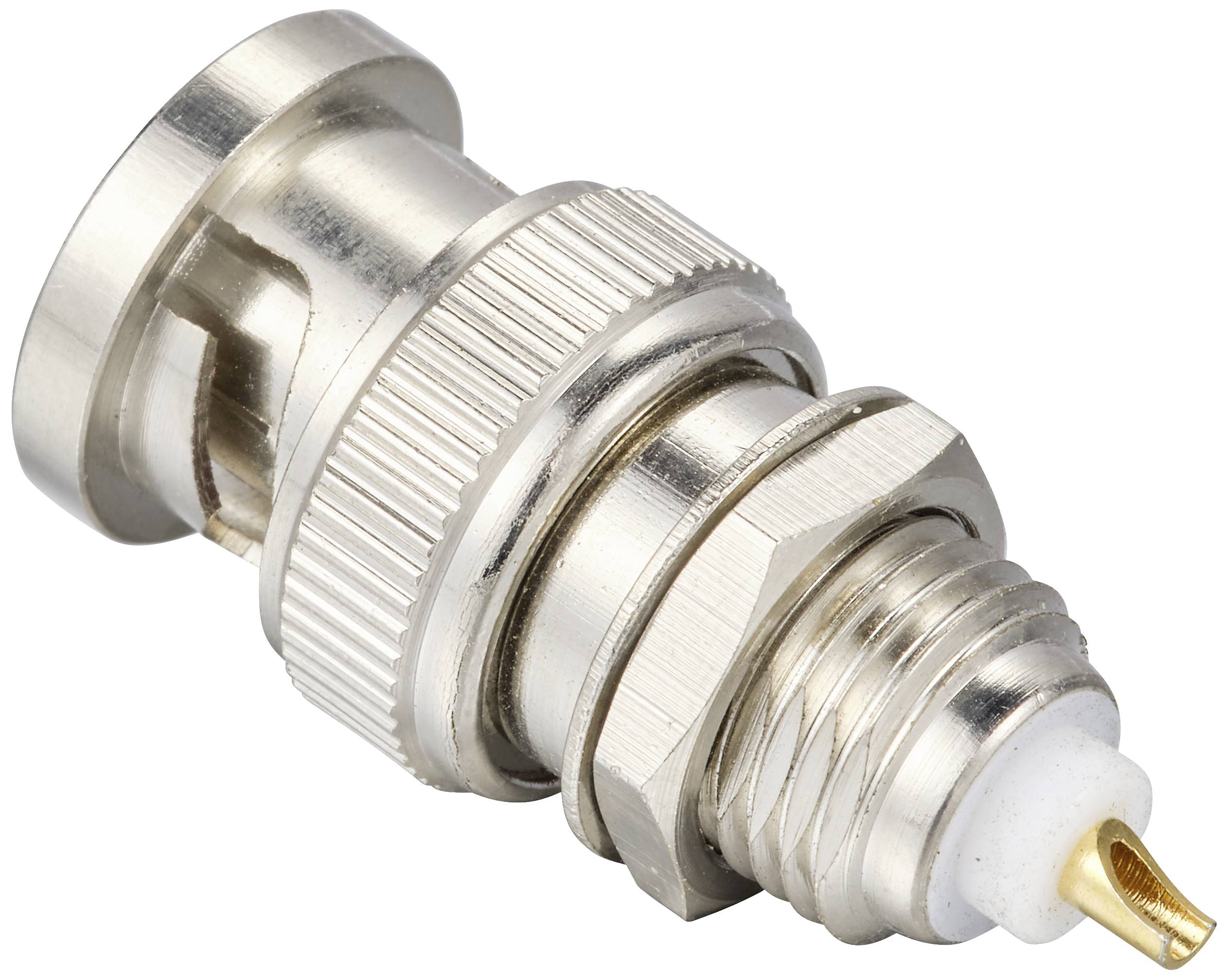 Buy TRU COMPONENTS TC-10357420 BNC connector Plug, vertical mount 50 Ω ...