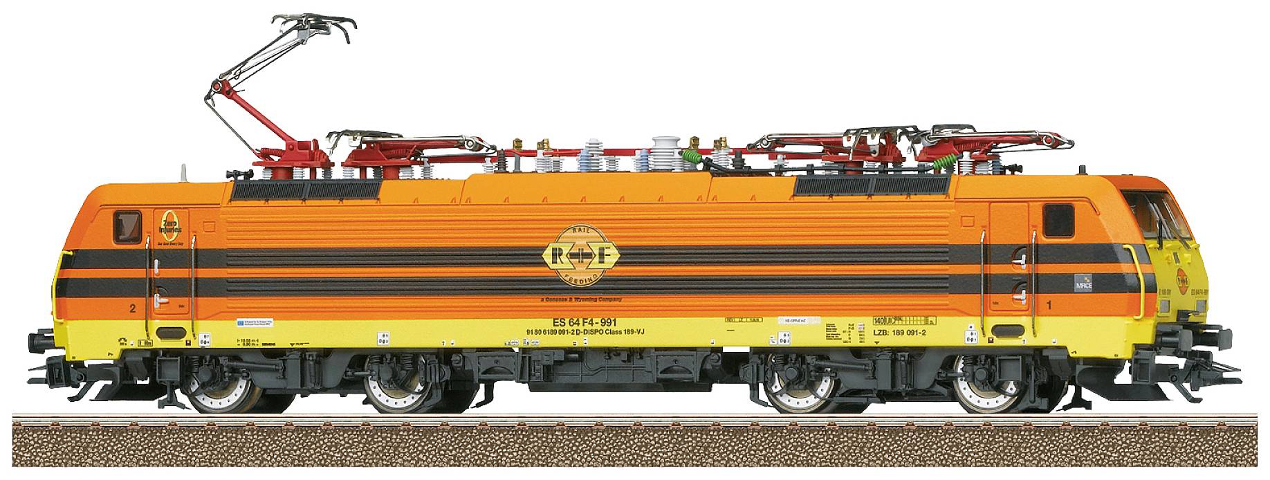 Buy TRIX H0 22004 H0 electric locomotive, series 189 of RRF | Conrad ...