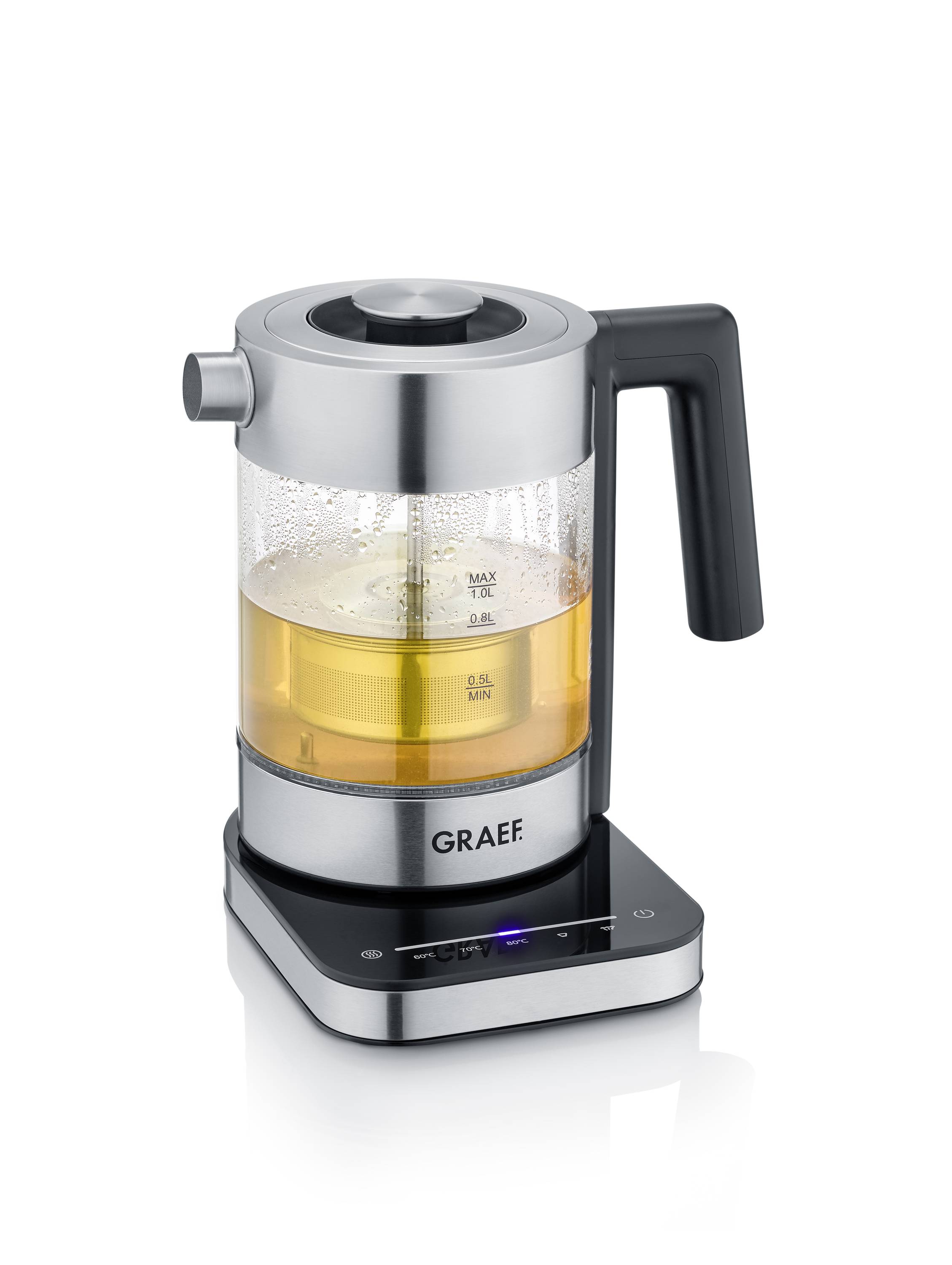 Buy Graef WK350 Kettle Stainless steel Capacity 1 l Conrad Electronic
