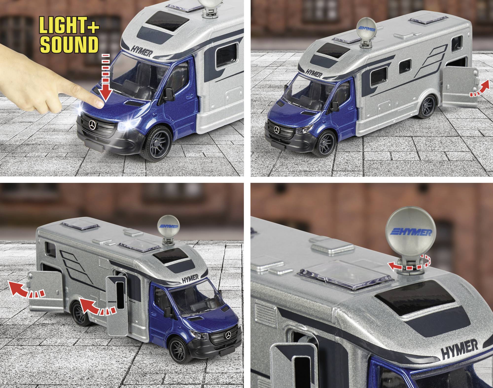 Buy Majorette Hymer B-Class Camper Model car | Conrad Electronic