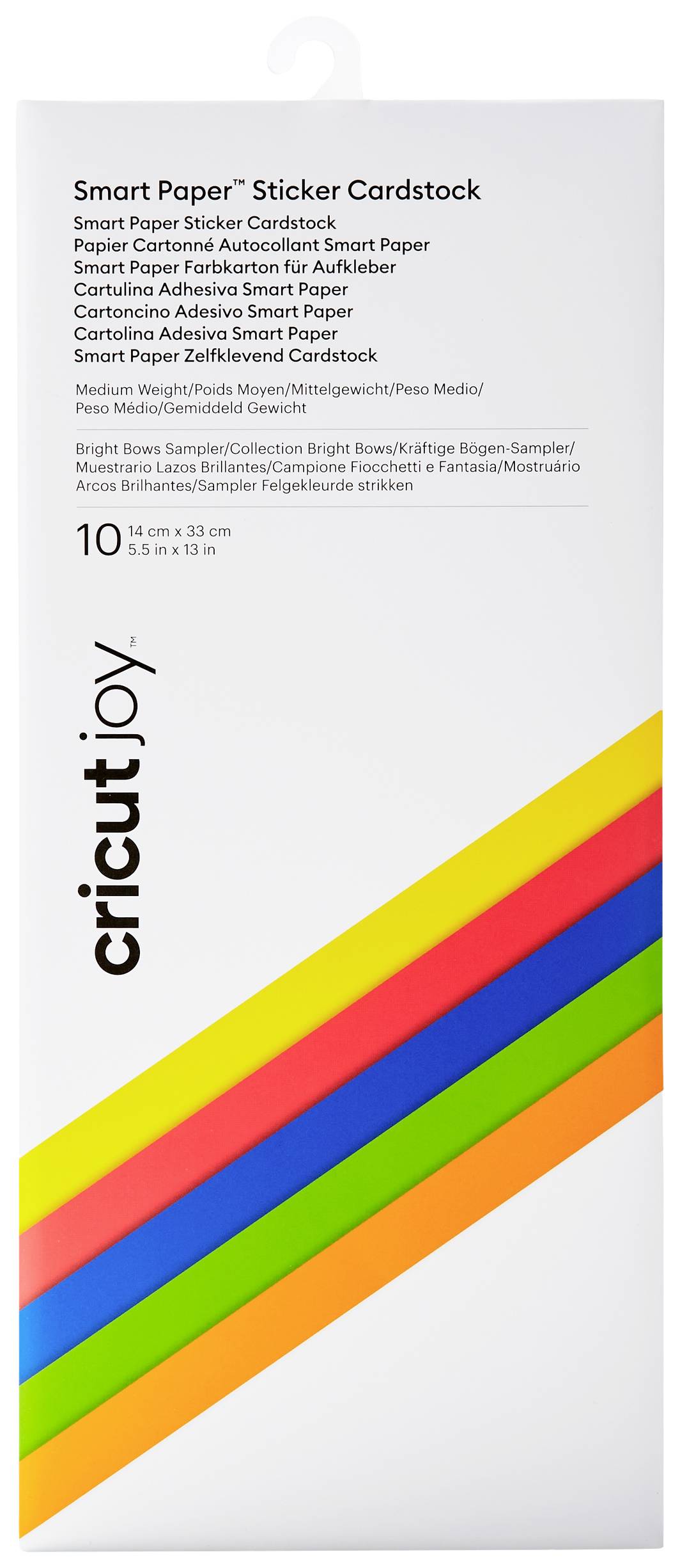 Buy Cricut Joy Smart Sticker Cardstock Coloured card Yellow, Red ...