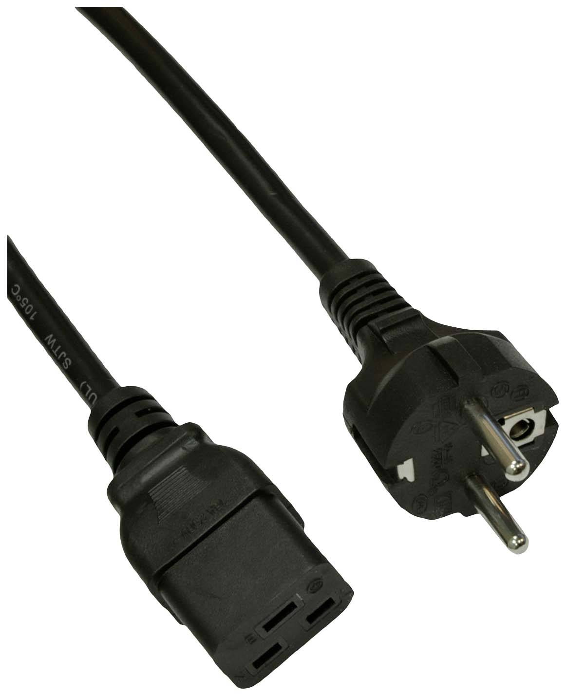 Buy Akyga Current Cable [1x IEC C19 socket - 1x PG plug] 1.80 m Black ...