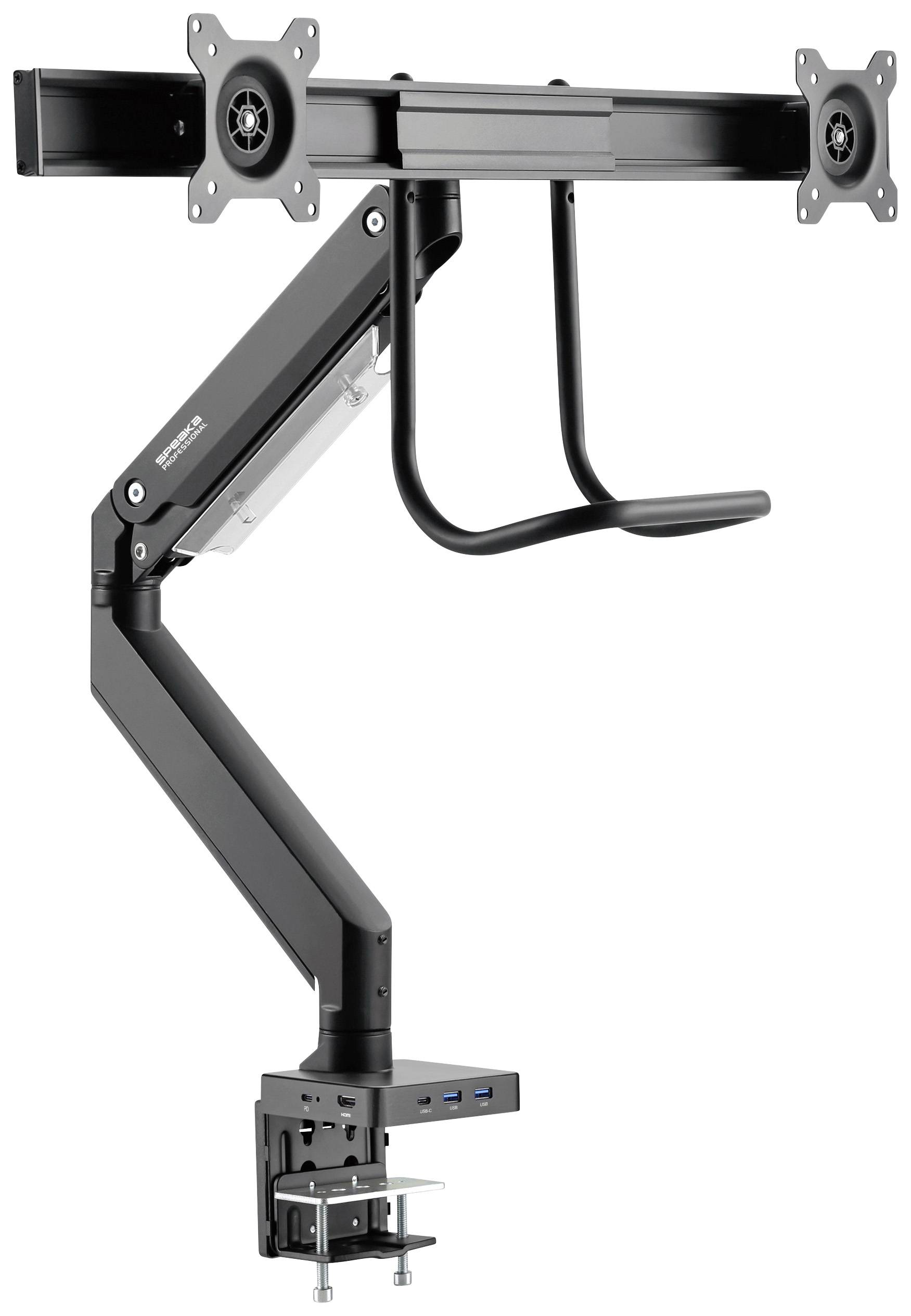 Buy SpeaKa Professional SP-MM-820 2x Monitor desk mount 43,2 cm (17 ...