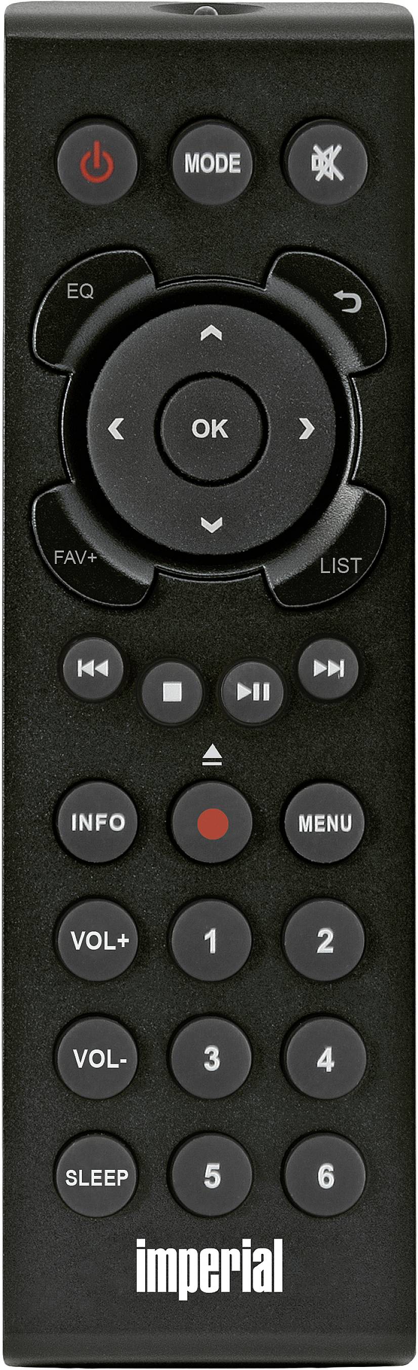 Buy Imperial DABMAN i510 BT Hi-Fi internet radio tuner Black Bluetooth ...