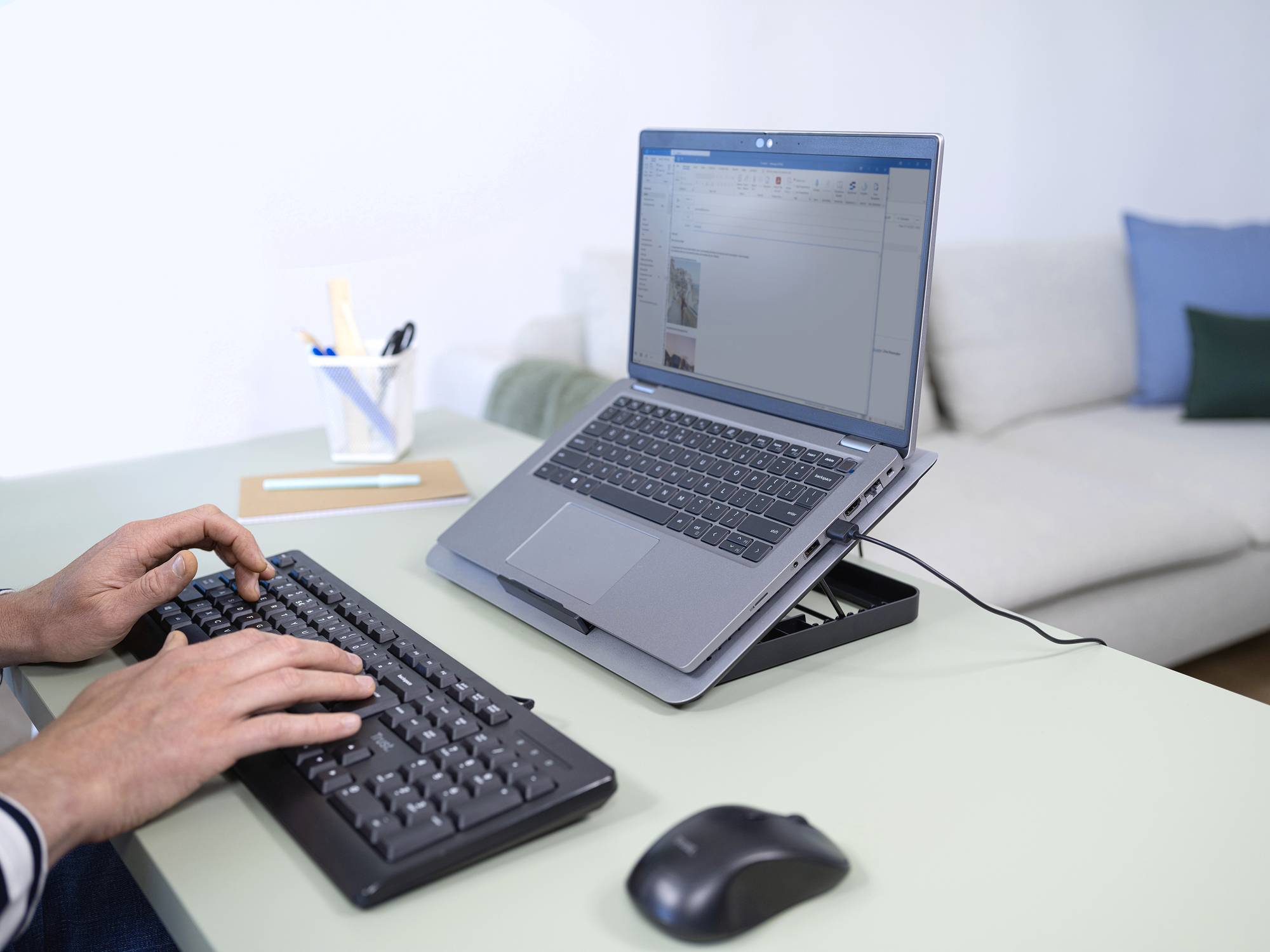 Buy Trust Exto Eco Laptop cooling stand Height-adjustable | Conrad ...