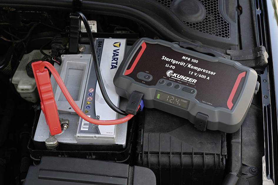 Buy Kunzer Quick start system MPB300 Jump start current (12 V)=600 A ...