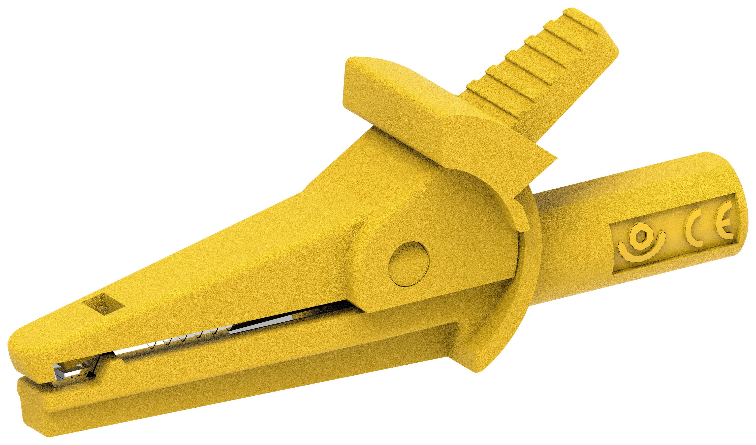 Buy Electro PJP 5002-IEC-d4-CD1-J Alligator clip Yellow Max. clamping ...