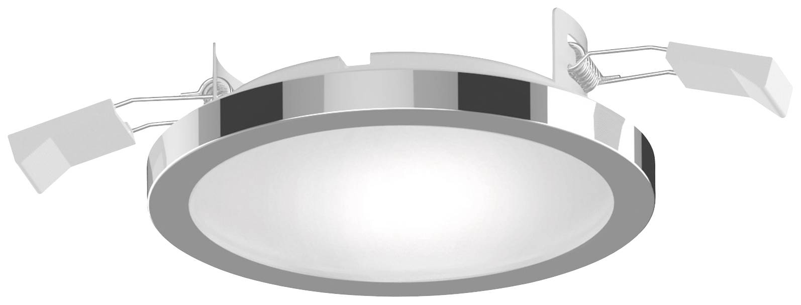 Buy LightMe LM85664 Aqua LED recessed light LED (monochrome) 6 W Chrome ...