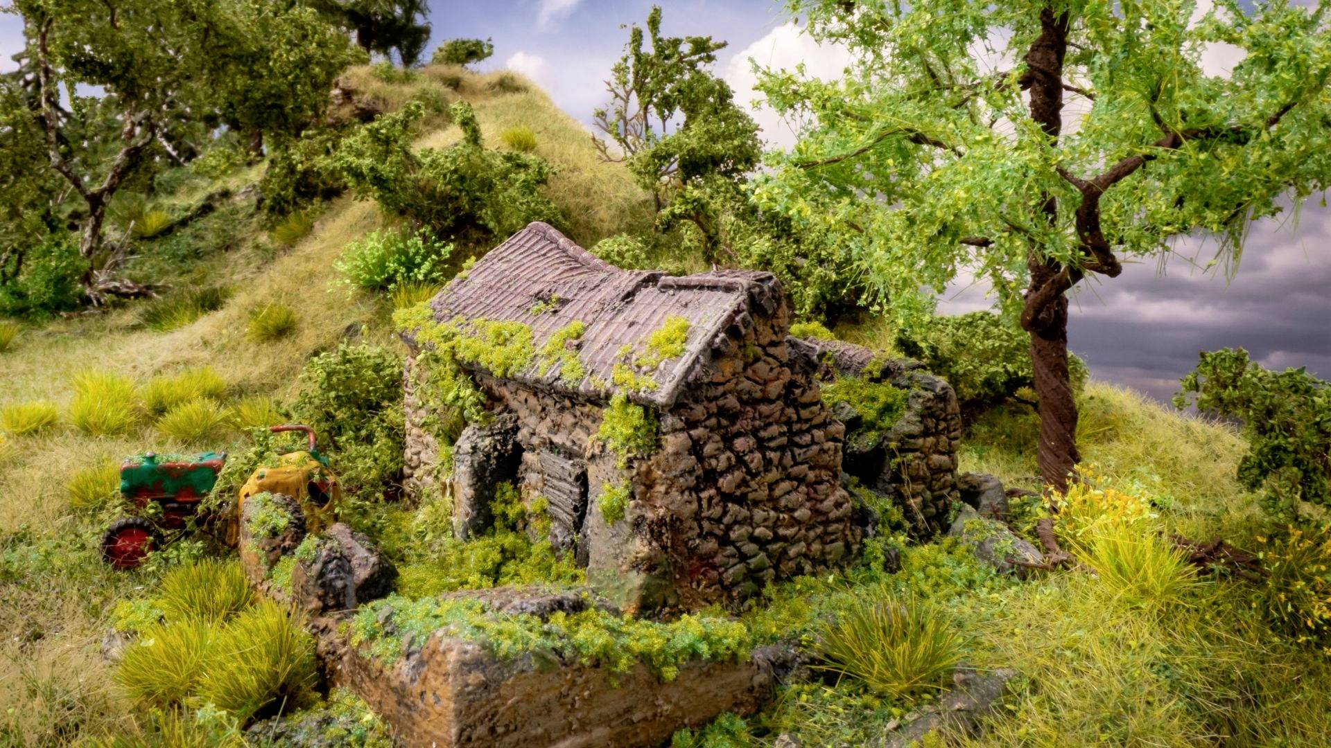 Buy NOCH 60761 H0 Forgotten place building ruin Assembly kit | Conrad ...