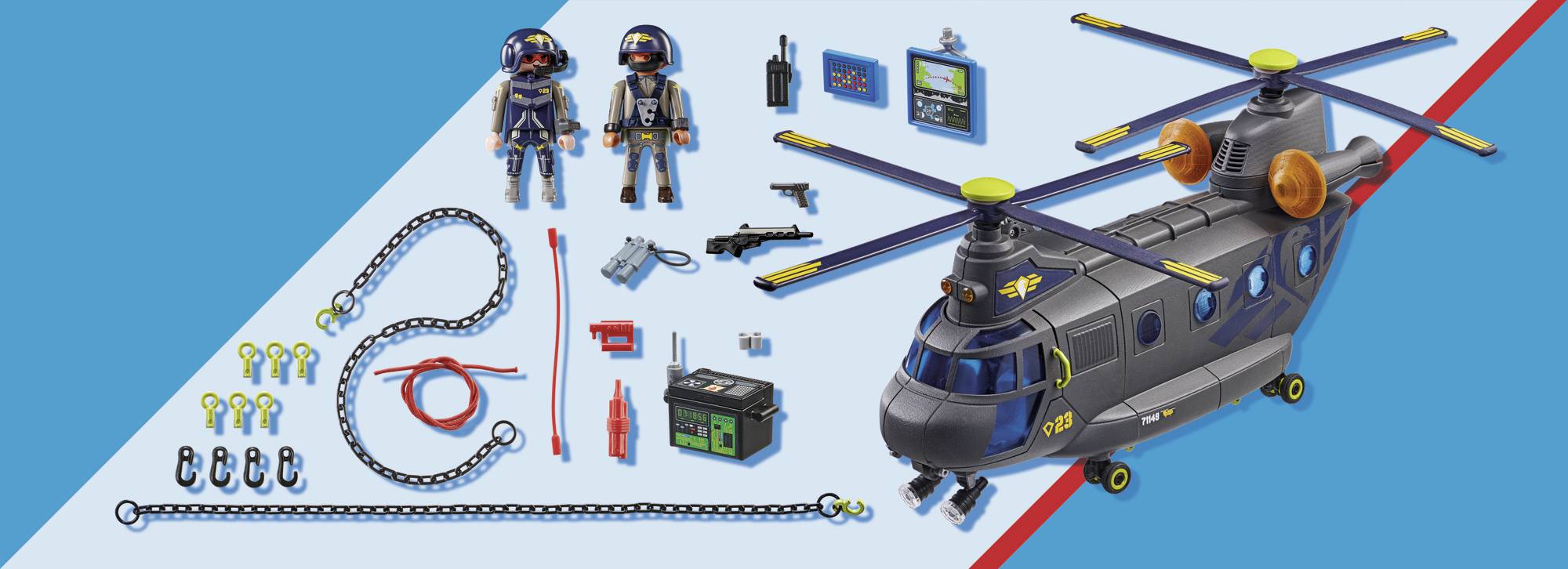 Buy Playmobil® City Action SWAT rescue helicopter 71149 | Conrad Electronic