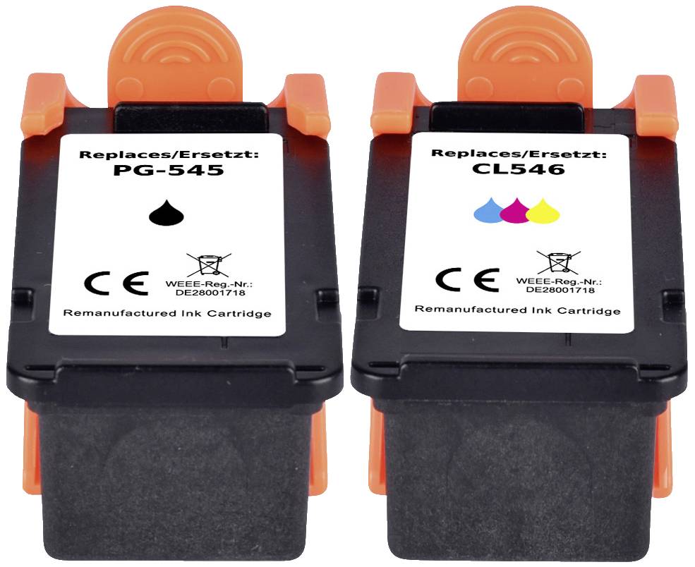 Buy Renkforce Ink cartridge replaced Canon PG-545, CL-546 Compatible ...