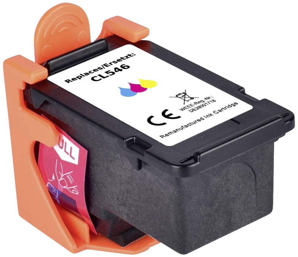Buy Renkforce Ink cartridge replaced Canon CL-546C XL, CL-546M XL, CL ...