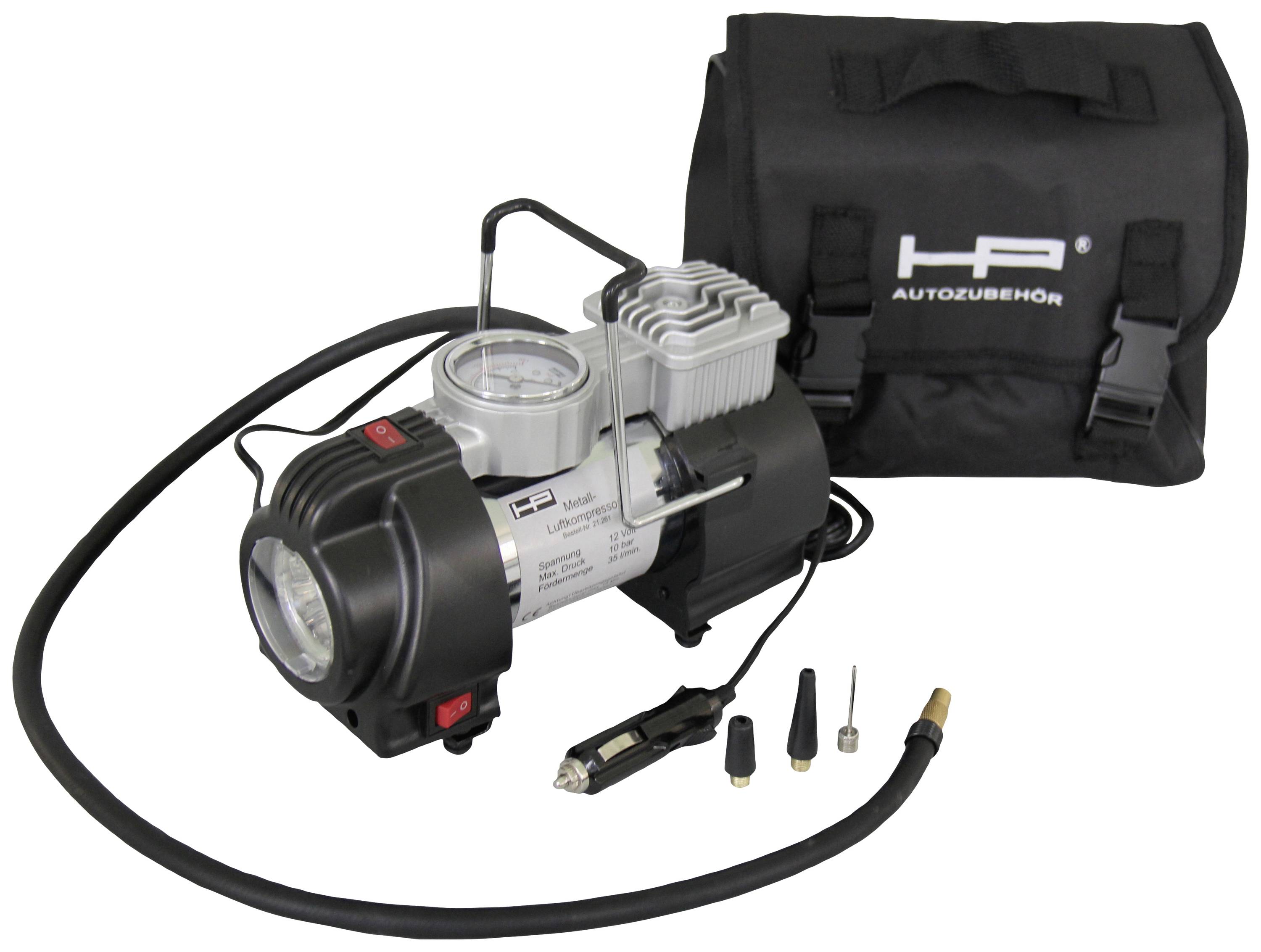 Buy HP Autozubehör 21261 Compressor 10 bar Analogue manometer, Storage ...