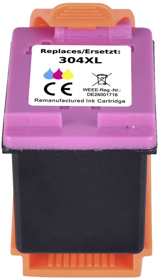 Buy Renkforce Ink cartridge replaced HP 304XL, N9K07AE Compatible Cyan ...