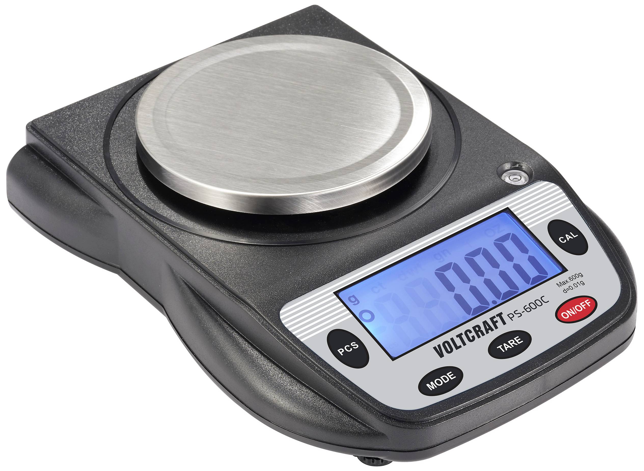 Buy VOLTCRAFT PS-600C Precision scales Weight range 600 g Readability 0 ...