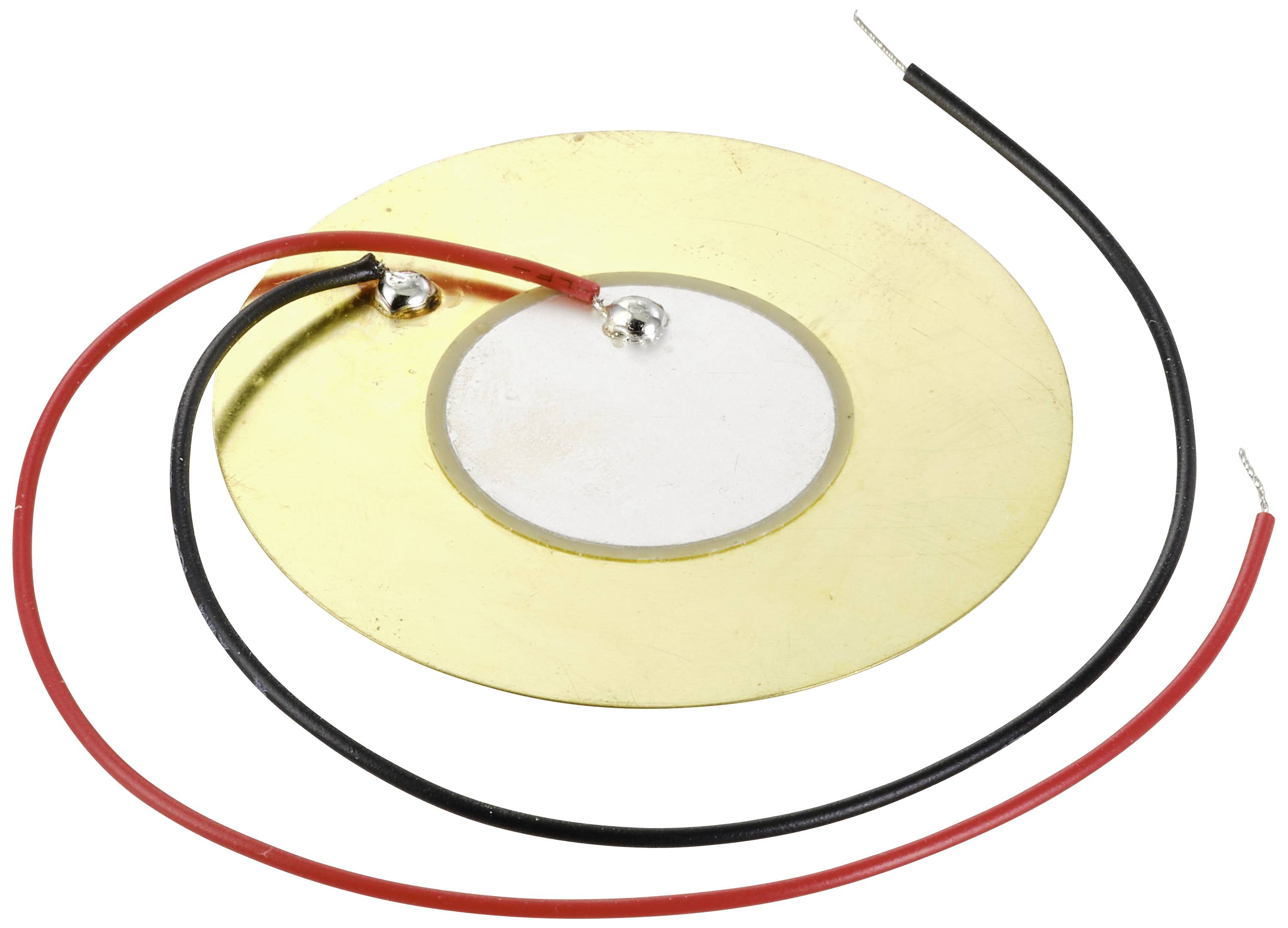 Buy TRU COMPONENTS TC-11598180 Piezoceramic element with lead wire ...