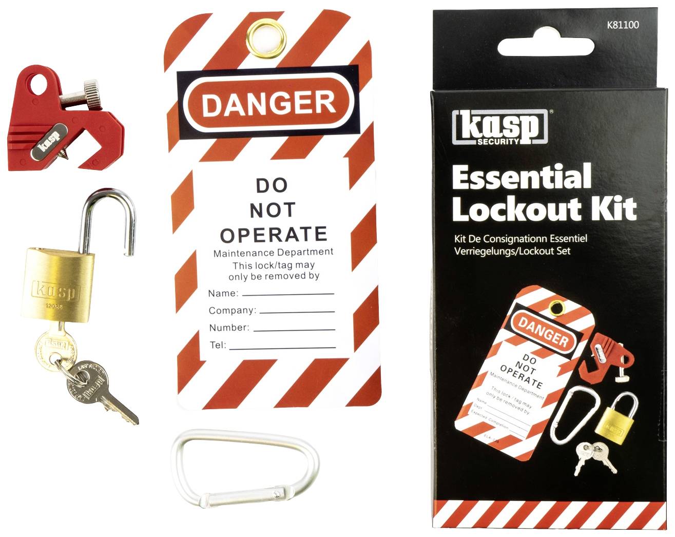 Buy Kasp K81100 Lock set 145 mm Brass, Silver Key | Conrad Electronic